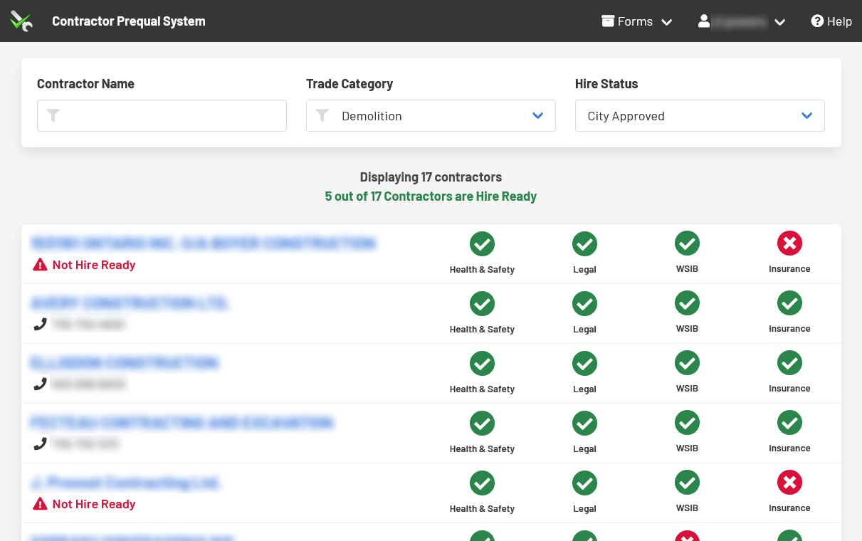 Contractor Prequalification System Documentation | contractor-prequal ...
